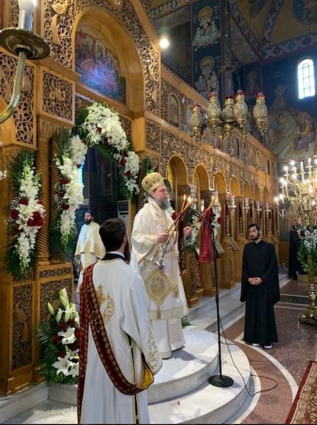 Γιορτή της Ζωοδόχου Πηγής στην Καλογρέζα (εικόνες)