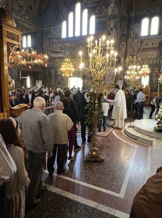 Γιορτή της Ζωοδόχου Πηγής στην Καλογρέζα (εικόνες)