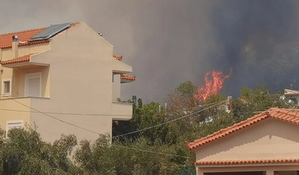 Επικίνδυνη φωτιά στη Φυλή κατακαίει ήδη σπίτια – Απανθρακωμένοι ...